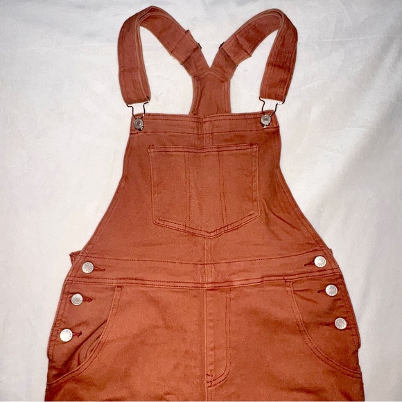 Amazon | Pants & Jumpsuits | Dusty Orange Overalls | Poshmark